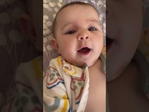 Cute baby saying mama ❤❤