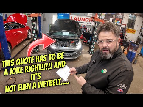 ABSOLUTELY SHOCKING PRICE GIVEN TO REPLACE THIS TIMING BELT!!!!! BEST ENGINE FORD MADE!!!!