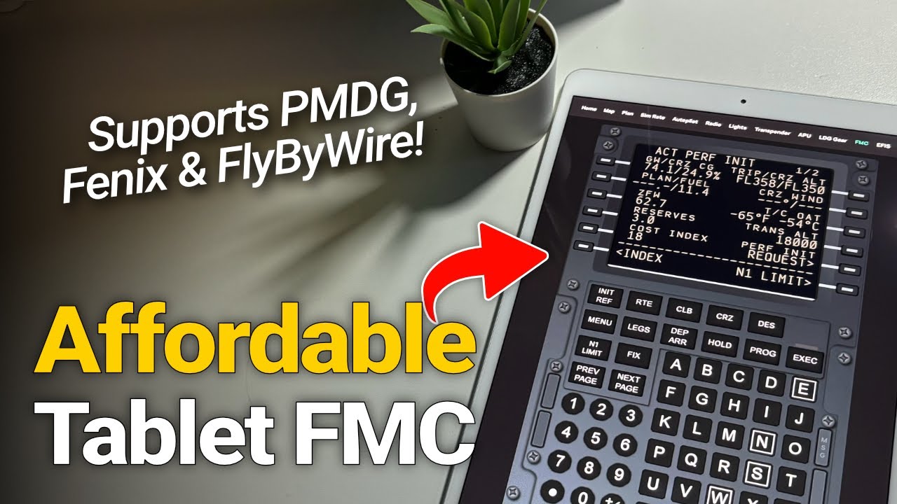 SimBox - An FMC On Your Tablet for PMDG, Fenix & FBW!