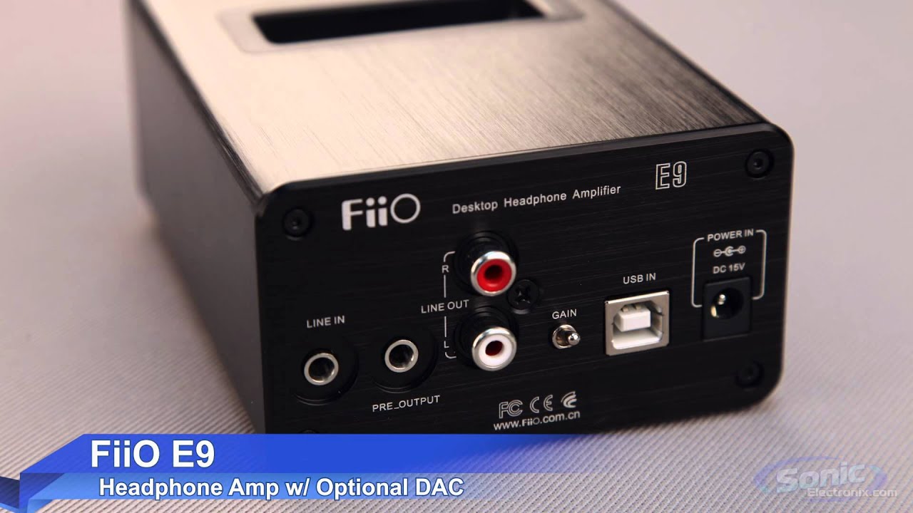 Fiio Desktop Headphone Amps & DAC | E9 D5 E10