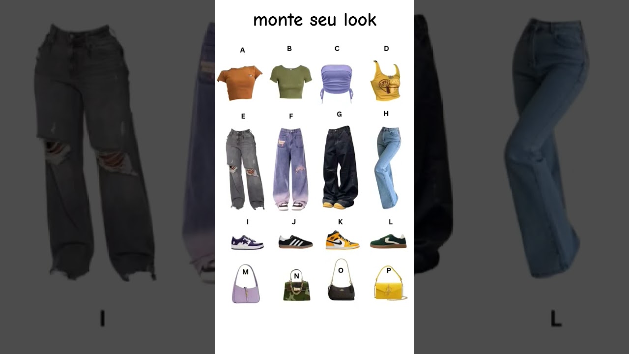 monte seu look #look #roupas #naoflopa #shorts #qualvcprefere #lookdodia #roupas #escola
