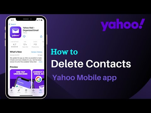 How to Remove Contacts From Yahoo Mail | Delete Contacts - Yahoomail