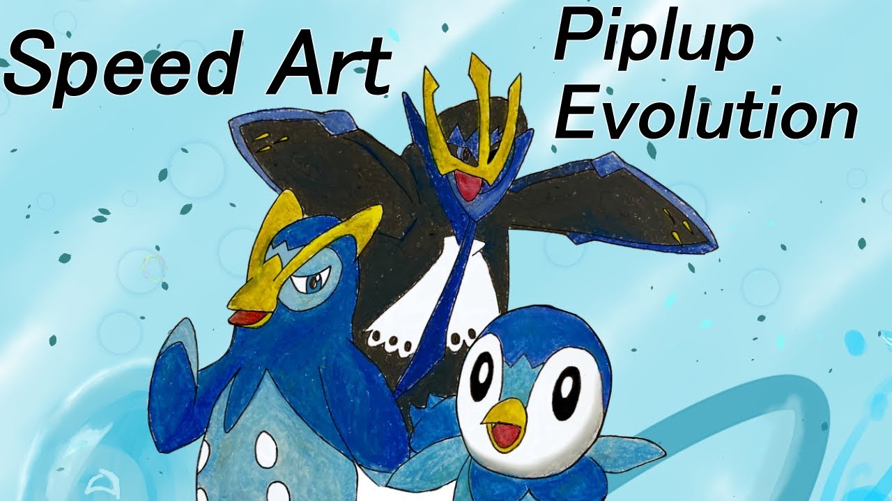 Speedart Piplup Evolutions