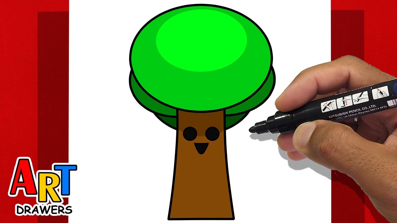 Jak narysować Pana Drzewo - INCREDIBOX SPRUNKI🌳🌳🌳