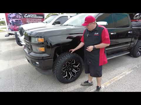 Rough Country 3.5 Lift, Revenge Wheels,Nitto Tires on Chevy Silverado review by C&H Auto Accessories