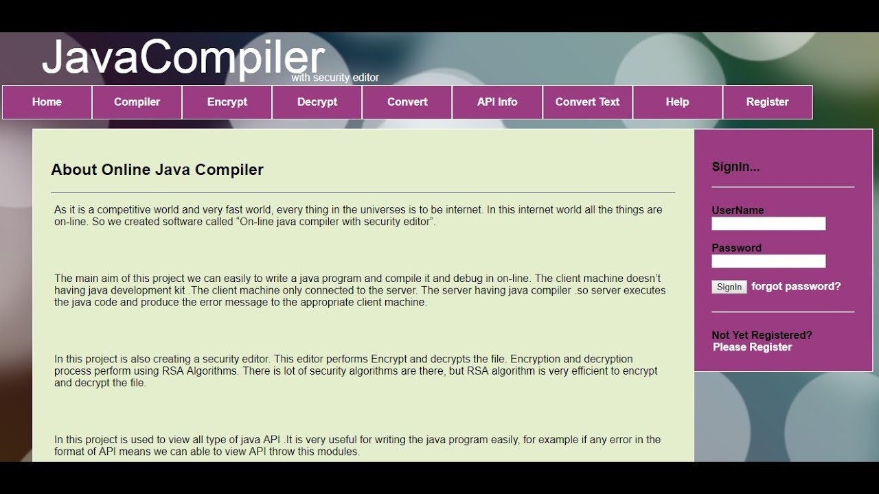 online java compiler