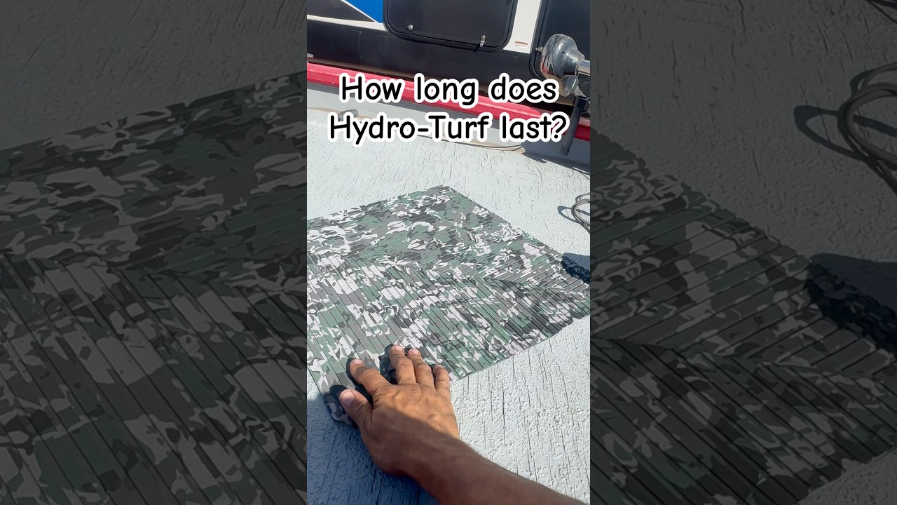 How long does Hydro turf last?