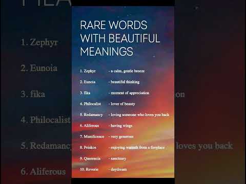Rare words with beautiful meanings #viral #youtubeshorts #grammar #vocabulary #englishconversation