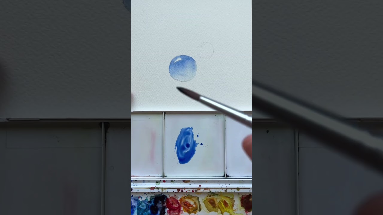 Watercolor blending #watercolor #watercolorpainting #watercolortutorial #arttutorial #artwork