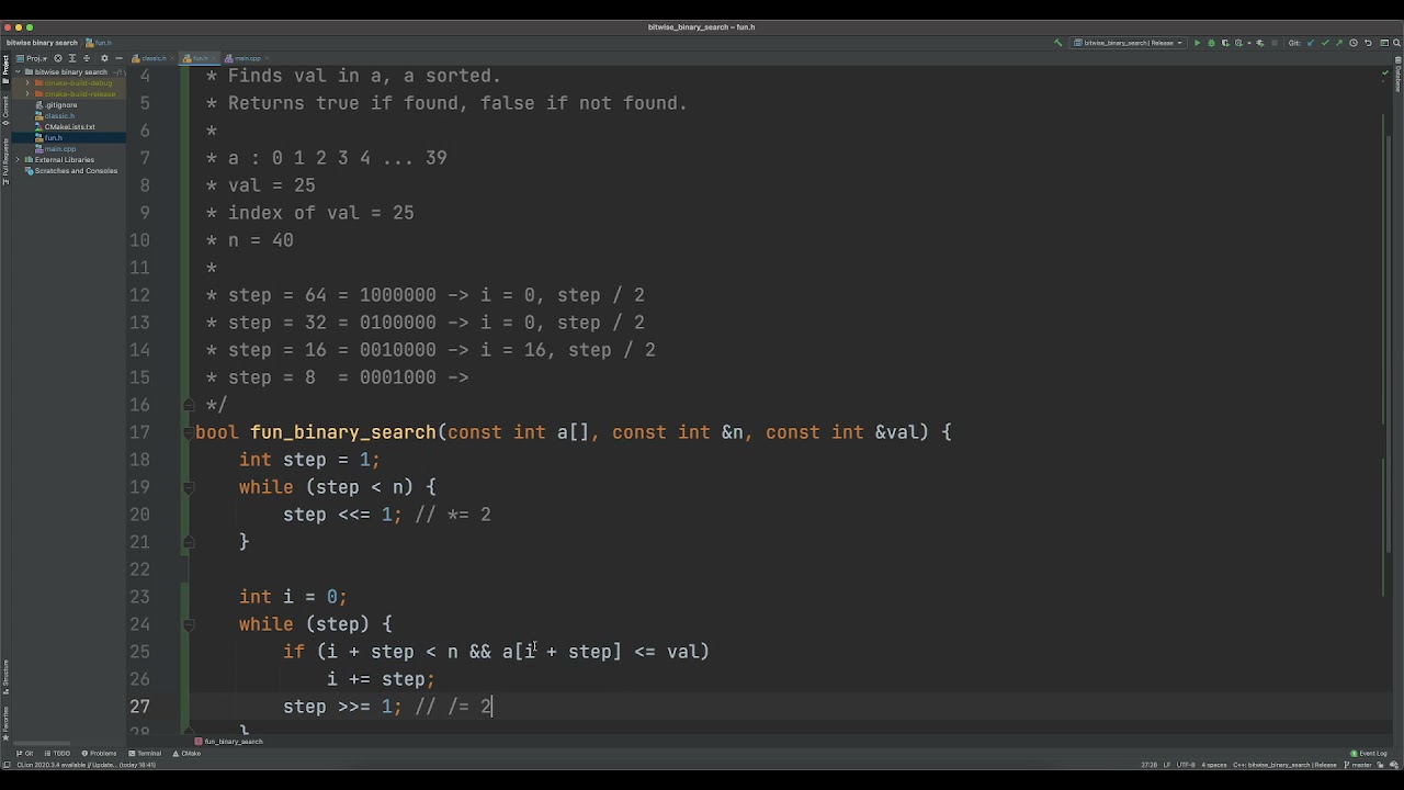 [A1] Bitwise Binary Search
