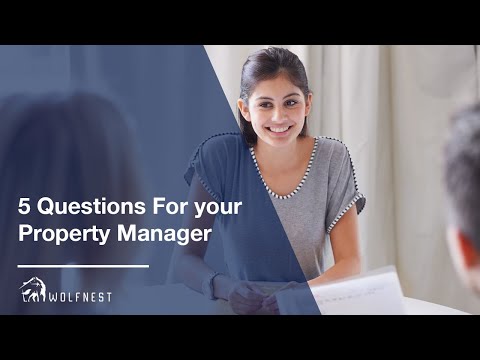 5 Questions for Your Property Manager