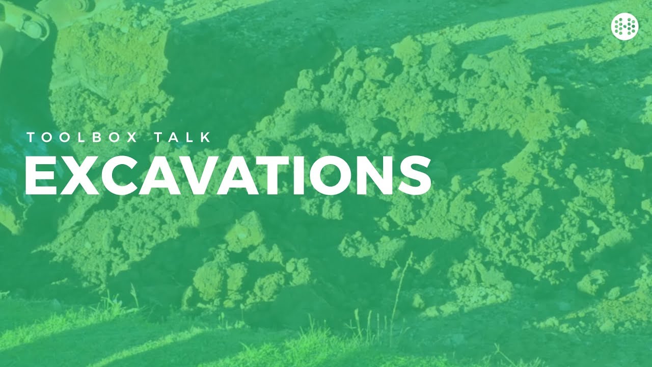 Excavations Toolbox Talk