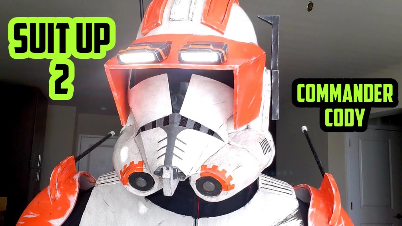 Clone Commander Cody Cosplay Suit Up (2003 Genddy Tartakovsky Clone Wars Version)