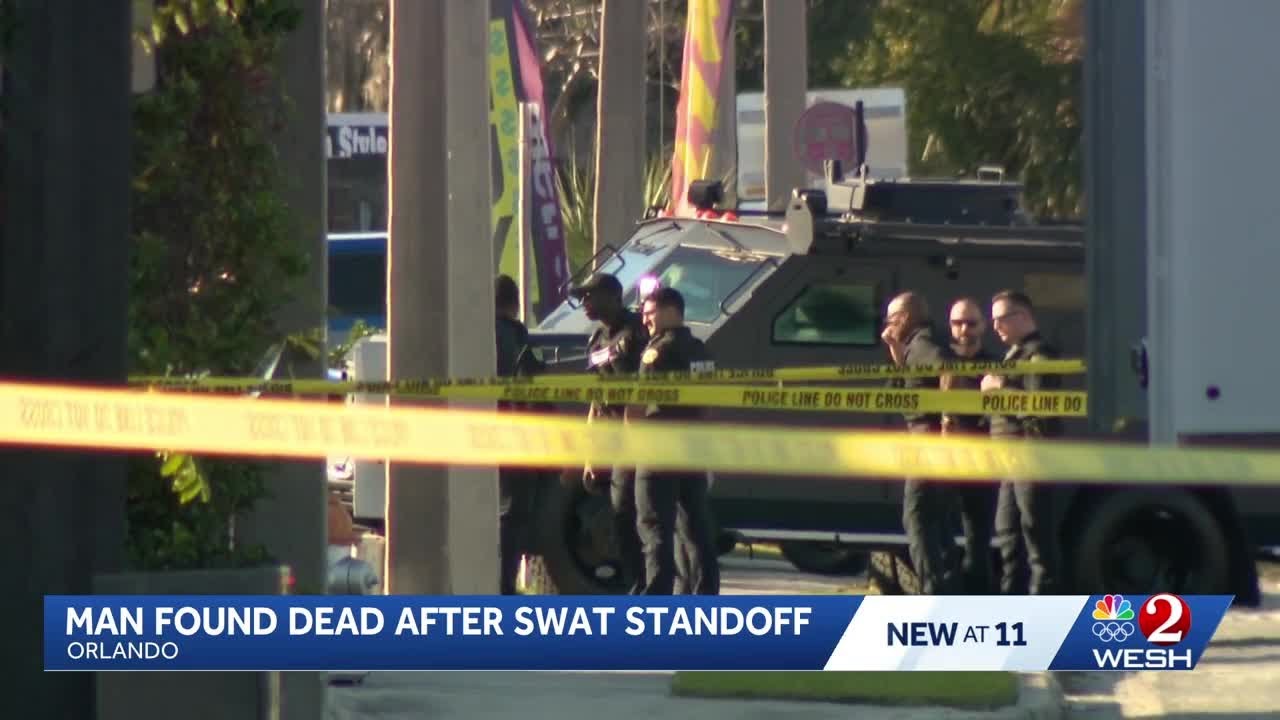 Man found dead after SWAT standoff in Orlando