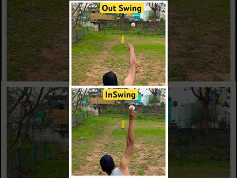 Swing Bowling | Inswing outswing #cricket #trending #bowling #shorts #viralshorts