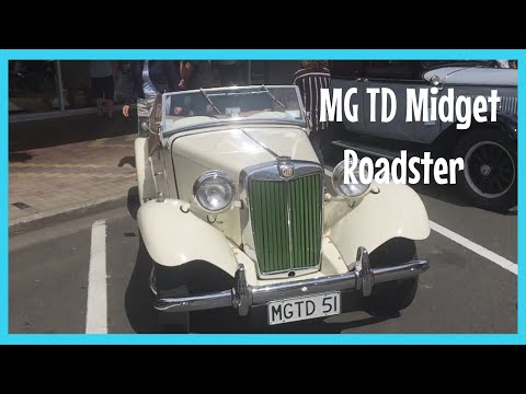 MG TD Midget. Roadster Convertible.1951.