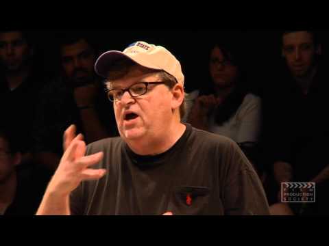 Film Maker Michael Moore at San Jose State University