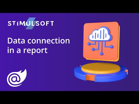 Data connection in a report in the Stimulsoft Blazor reporting tool (2022)