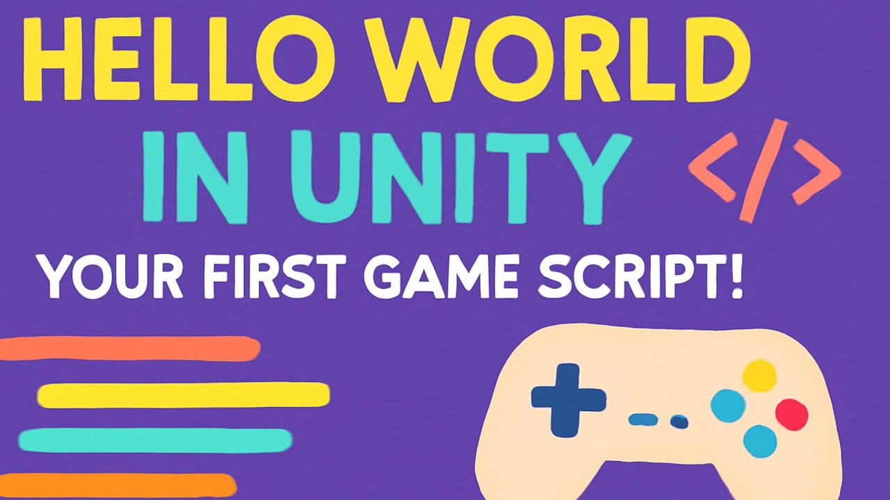 Hello World in Unity 6.1: Your First Game Script!