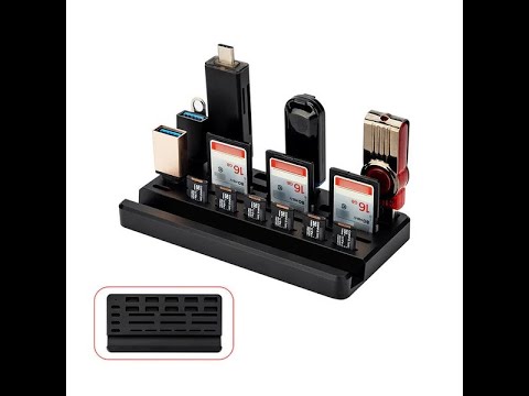 Desktop U Disk SD Card TF Card Reader Storage Rack