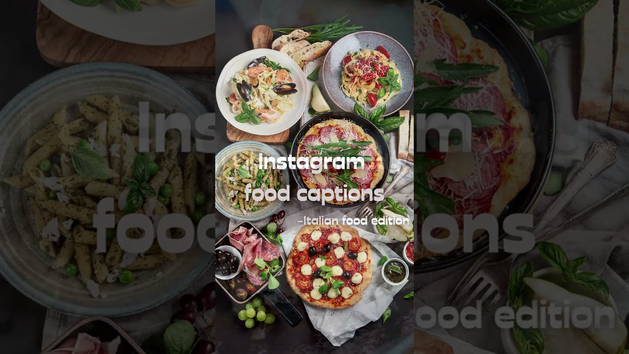 Instagram captions for foodies