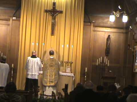 latin tridentine mass edinburgh, offertory