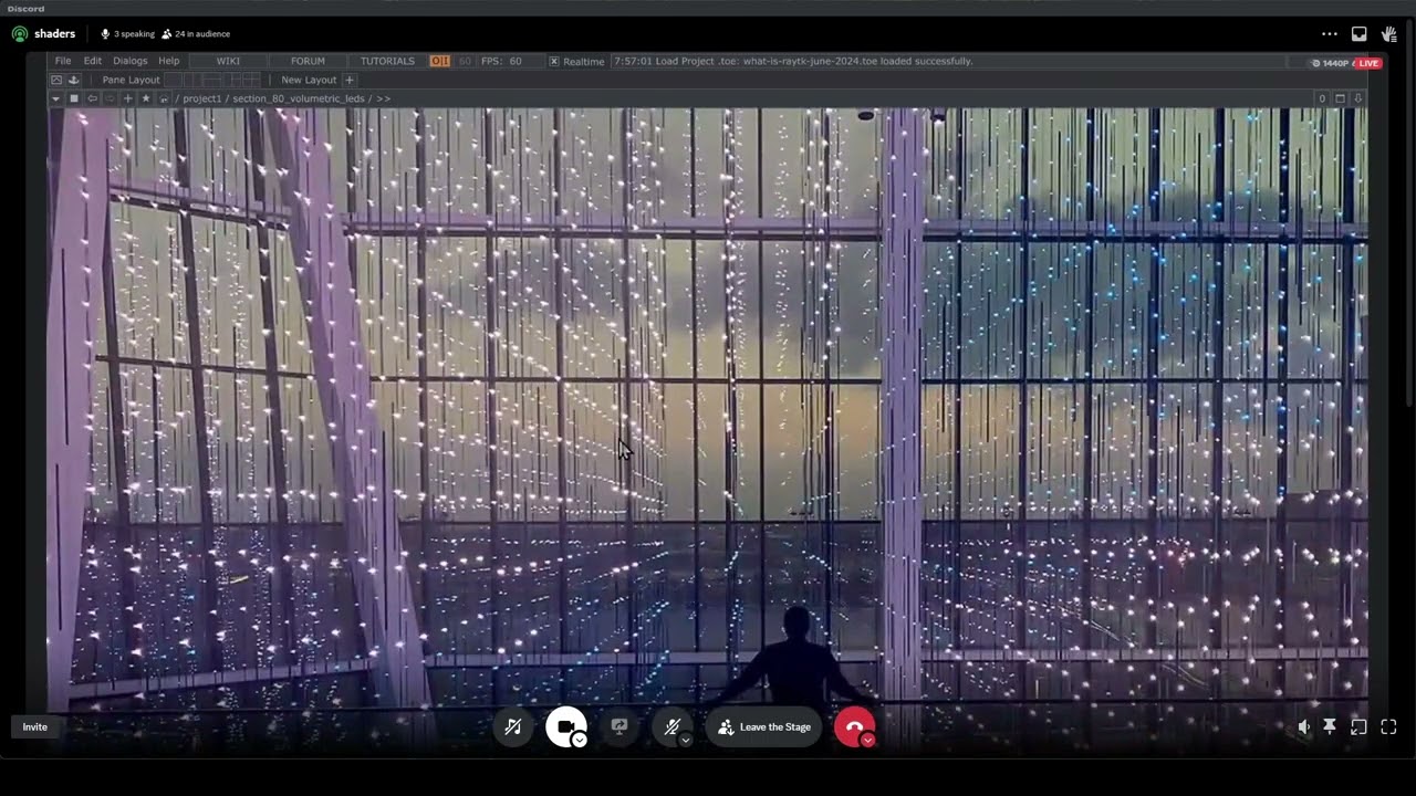 TouchDesigner Meetup - Shaders - June 2024 / Tekt, Josef, Jason