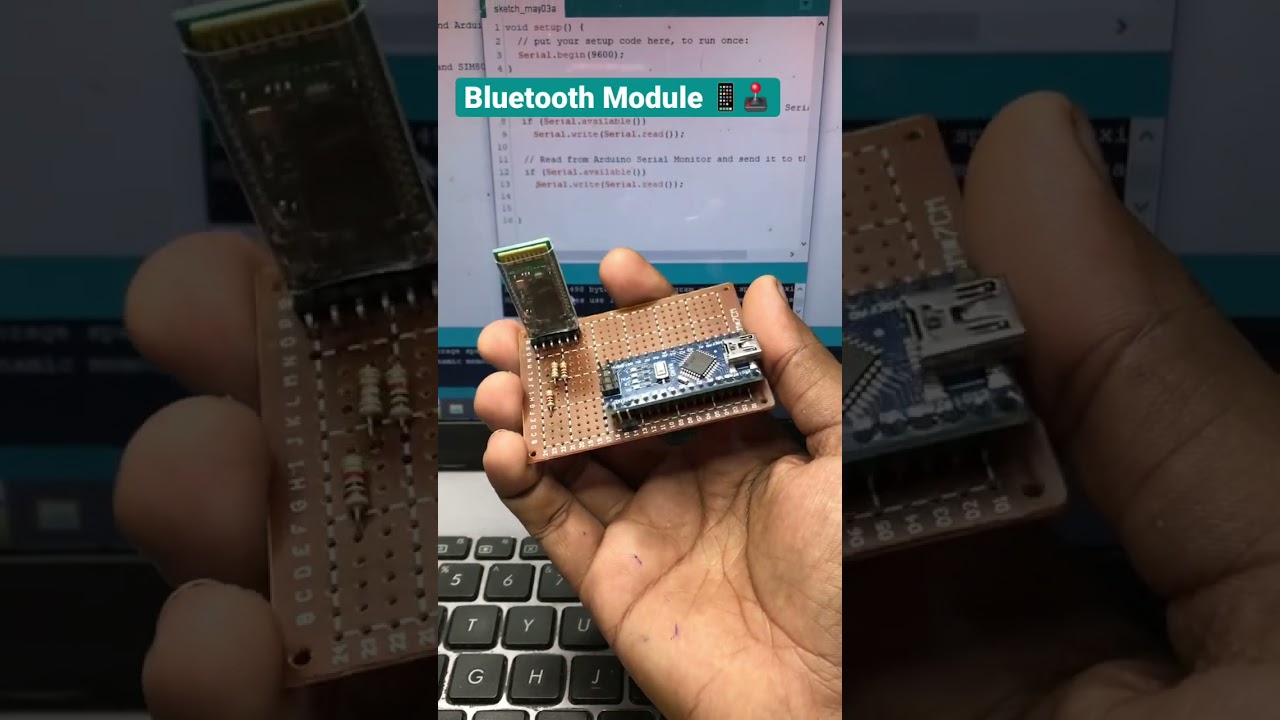 Arduino Bluetooth Module Tutorial | Arduino HC-05 Bluetooth Module Communication | HC-05 AT Mode
