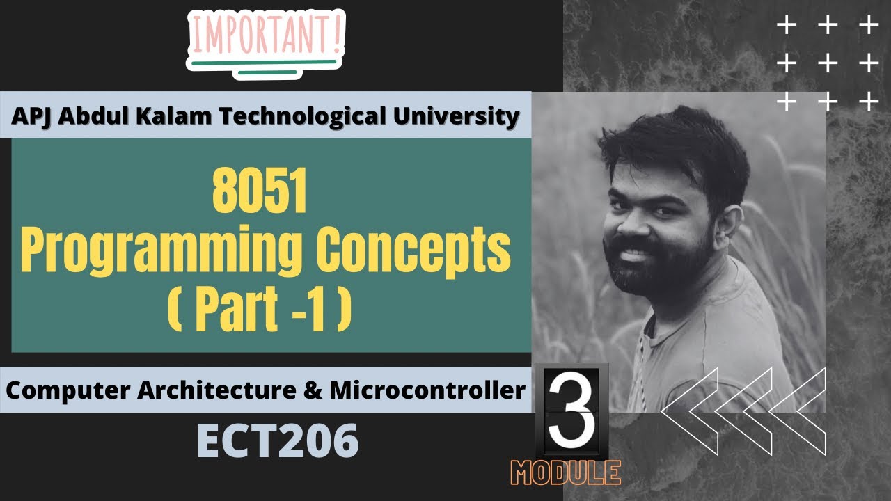 8051 Assembly Language Programming  | Part 1 | ECT206 | COM | KTU