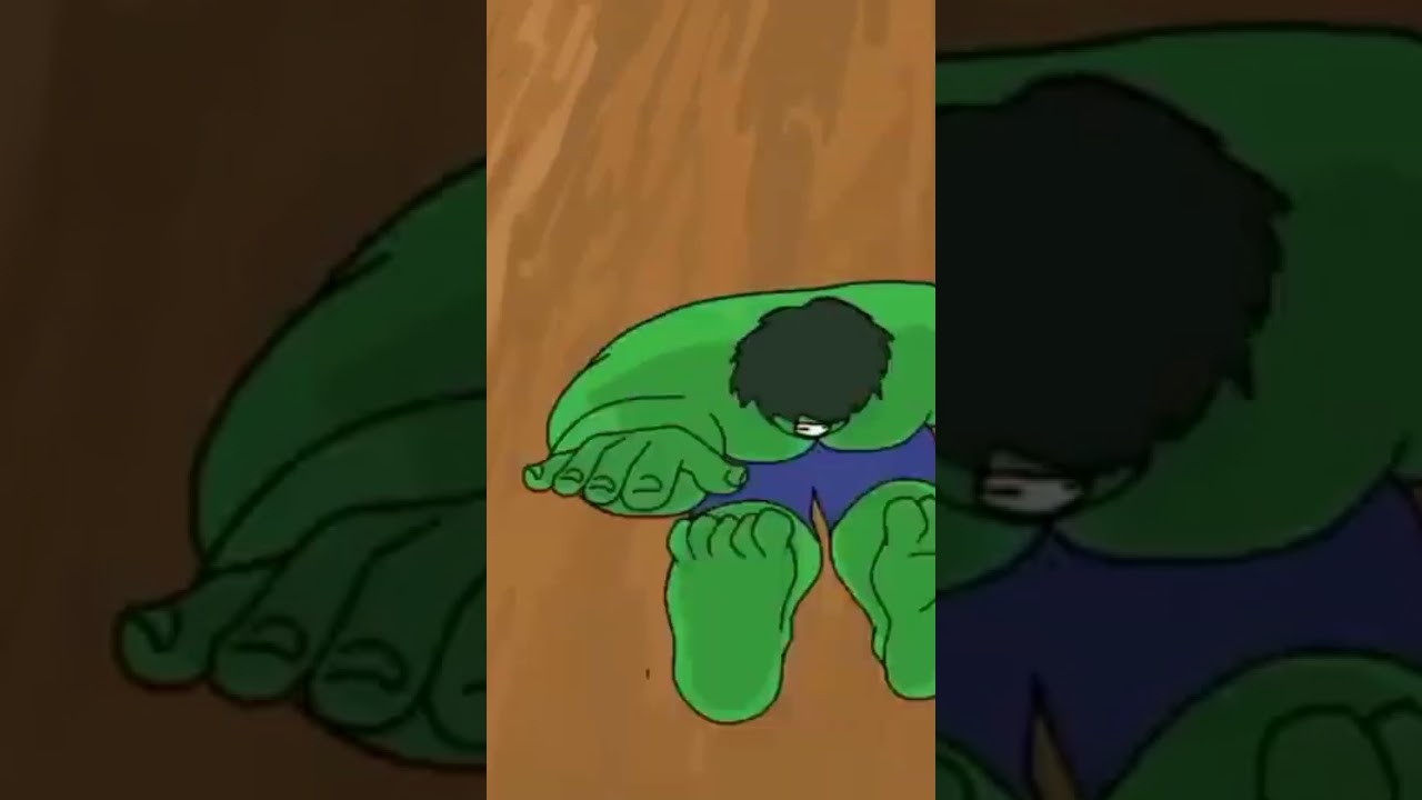 hulk vs goku#flipaclip #spiderman #hulk
