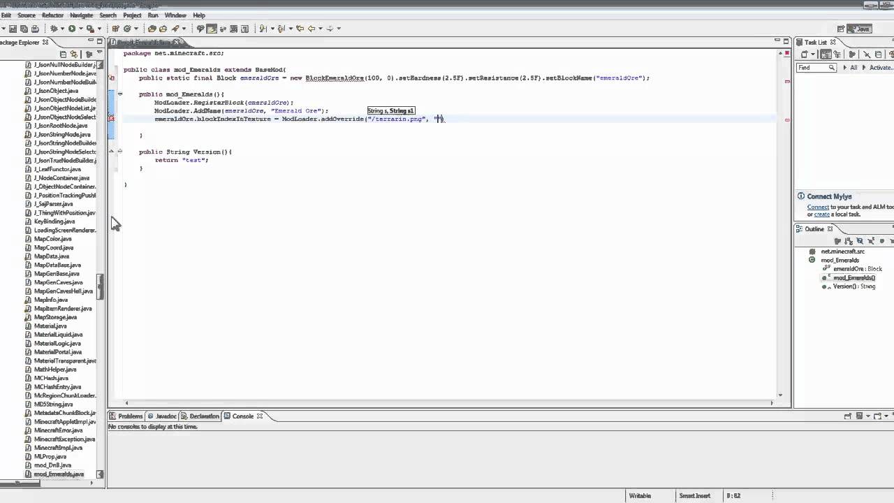 Minecraft Modding Tutorial 1 - Creating a new block (modloader)