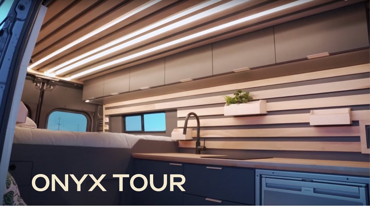 The Onyx Camper Van Is a Modern, Luxurious Apartment on Wheels With ...