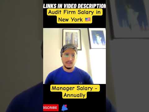 CA ACCA CPA Salary in New York USA 2023 ๐บ๐ธ Manager Salary | Big 4 Audit Firms