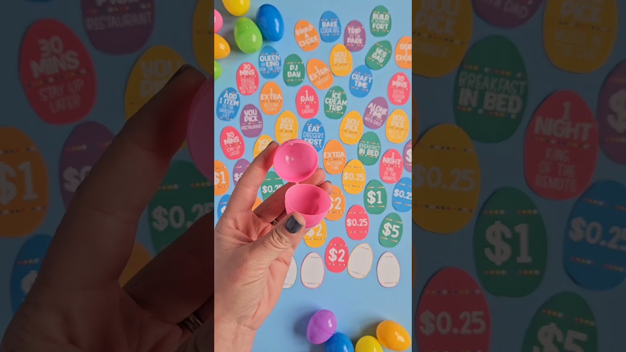 Printable Easter Egg Tokens #easteregghunt