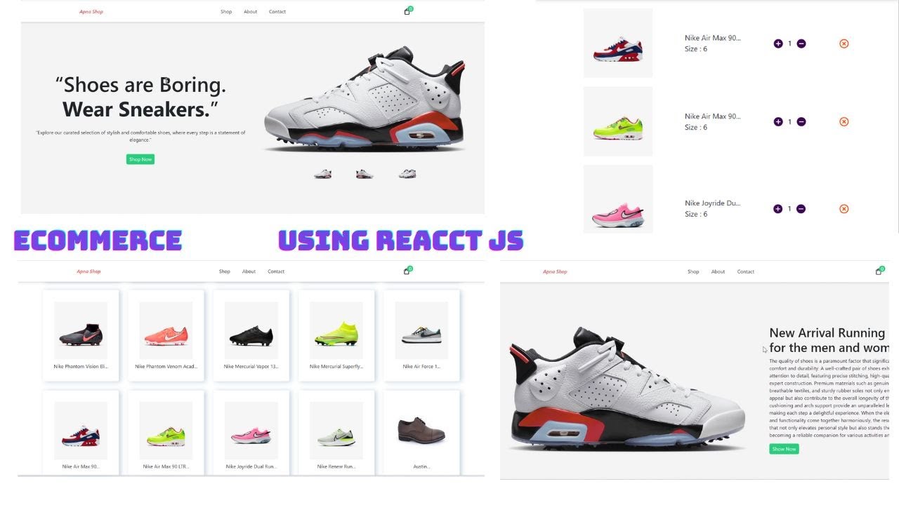 Creating an E-commerce Website with #reactjs : A Step-by-Step Guide #react