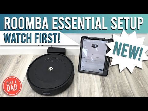 UNBOXING & SETUP of Roomba Combo Essential Y014020 Robot Vacuum & Mop