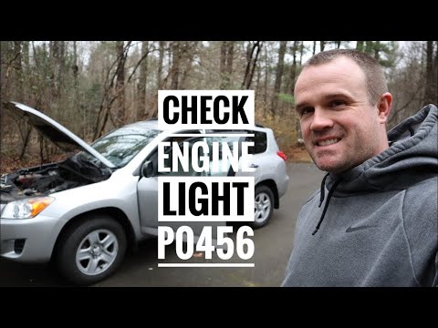How to fix check engine light Toyota RAV4 P0456