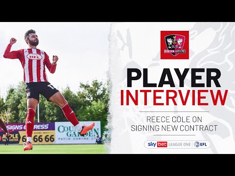Reece Cole signs new contract with Exeter City - Devon Live
