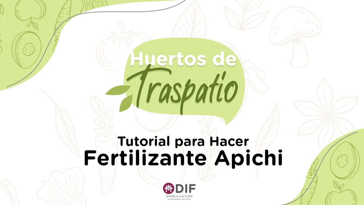 TUTORIAL FERTILIZANTE APICHI