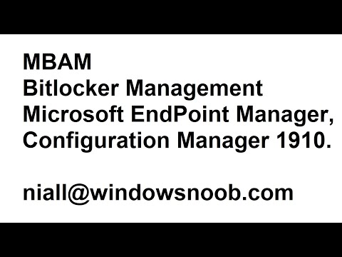 BitLocker management – Part 1 Initial setup