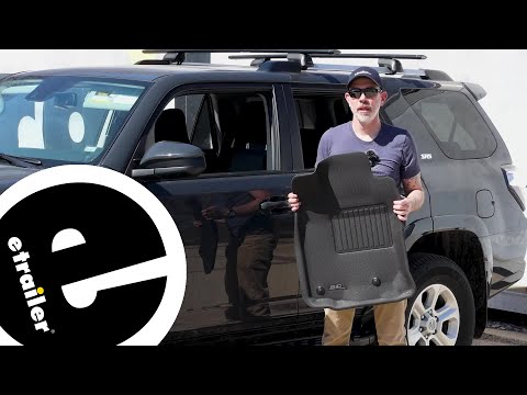 etrailer | U-Ace 3D MAXpider Kagu Front Floor Liners Test Fit - 2024 Toyota 4Runner