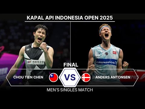 Anders Antonsen vs. Chou Tien Chen KA IO 2025 F