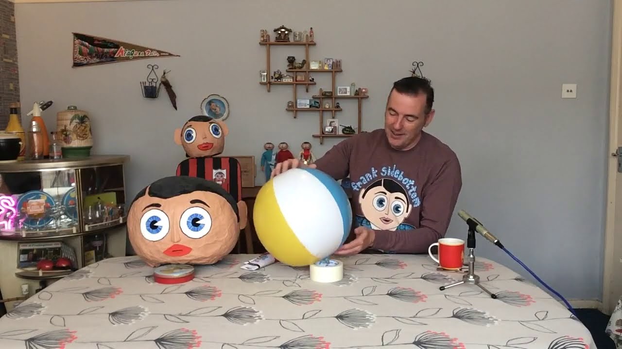 How I Make Frank Sidebottom Heads