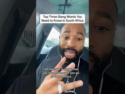 Top 3 South African zulu words Americans need to know if you go to Johannesburg #SouthAfrica #zulu