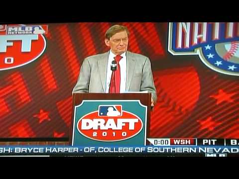 The Washington Nationals Select Bat-R-Ups Bryce Harper #1 in the country!