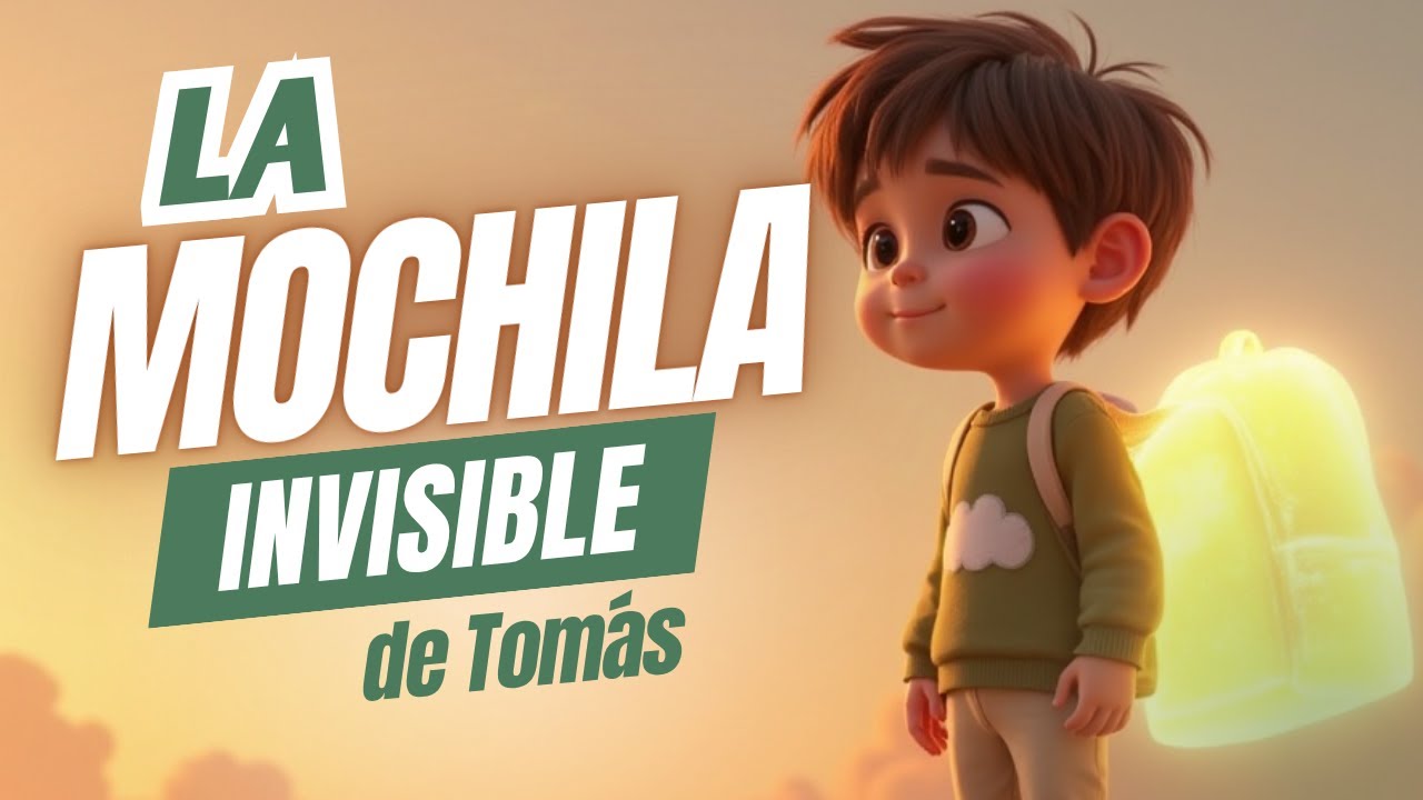 La mochila invisible de Tomás | Cuento animado con reflexión sobre emociones y autoestima