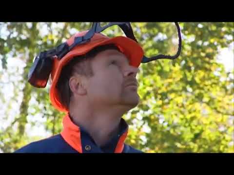 How to work with a chainsaw - Tutorial from Husqvarna User Guide and Instructions