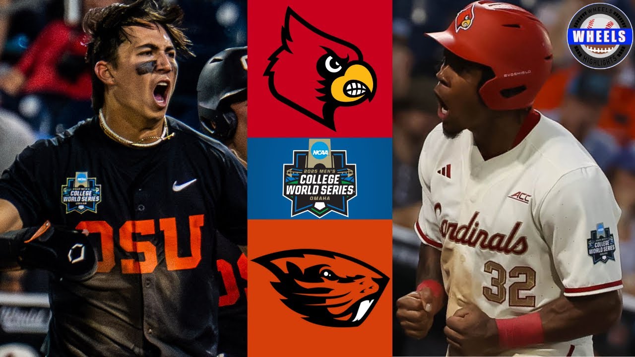 Louisville vs #8 Oregon State (CRAZY!) | College World Series Opening Round | 2025 College Baseball