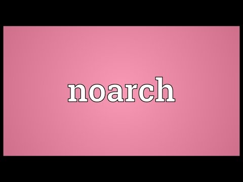 Noarch Meaning