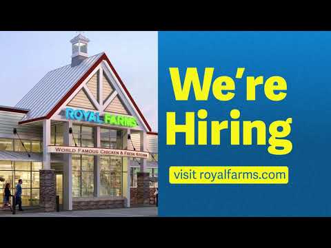 Royal Farms - Justin Tucker - One Stop Shop (We are Hiring) 2021